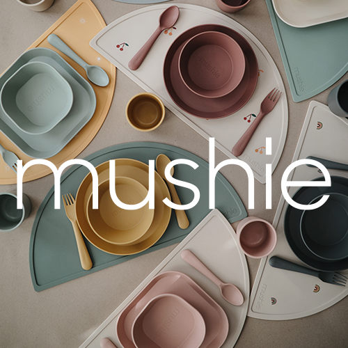 Praktische Babyprodukte von mushie | Deliving
